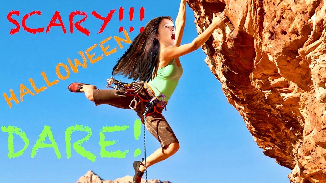 SCARY HALLOWEEN DARE! - YouTube