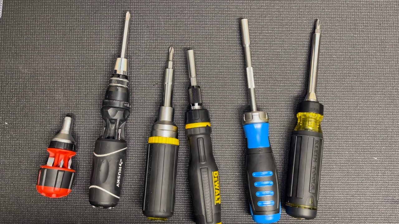 Multi-Bit Ratcheting Screwdrivers: Kline Tools, Milwaukee, Lenox ...