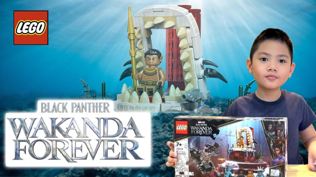 LEGO Marvel Wakanda Forever Unboxing - Keio Play Go! - YouTube