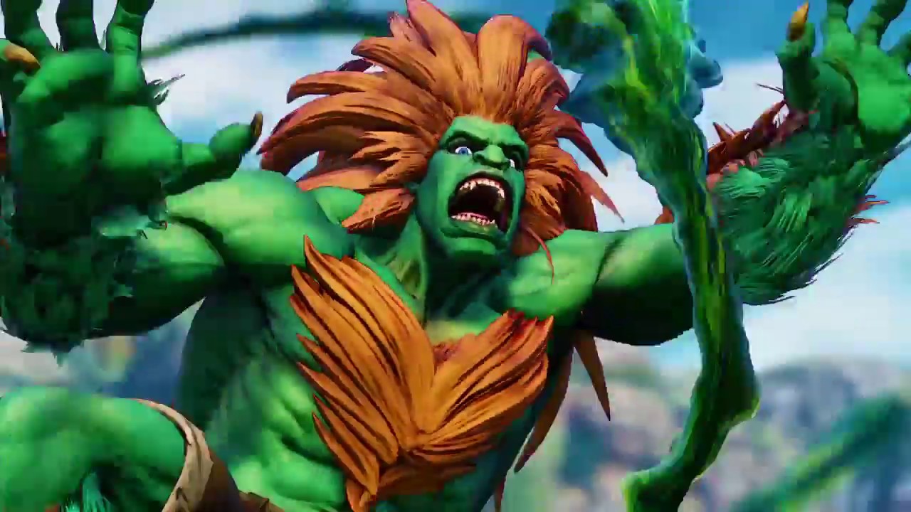 STREET FIGHTER V Arcade Edition - Blanka Arcade Mode SFA - YouTube