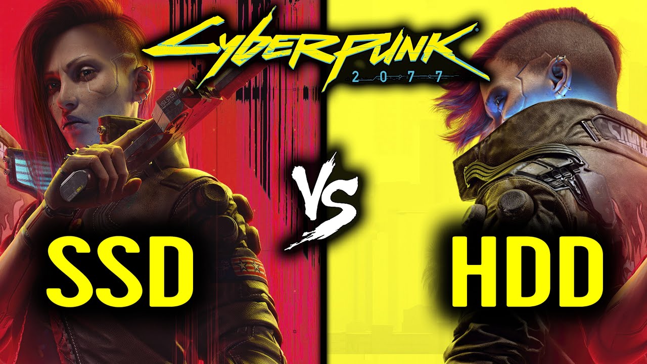 SSD vs HDD in Cyberpunk 2077 | NVMe SSD vs HDD + Loading Speed Test ...