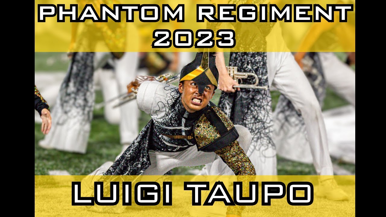 Phantom Regiment 2023 Trumpet Headcam | Luigi Taupo - YouTube
