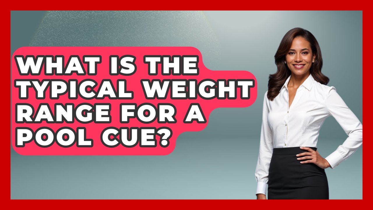 What Is The Typical Weight Range For A Pool Cue? - Billiards Hustlers ...