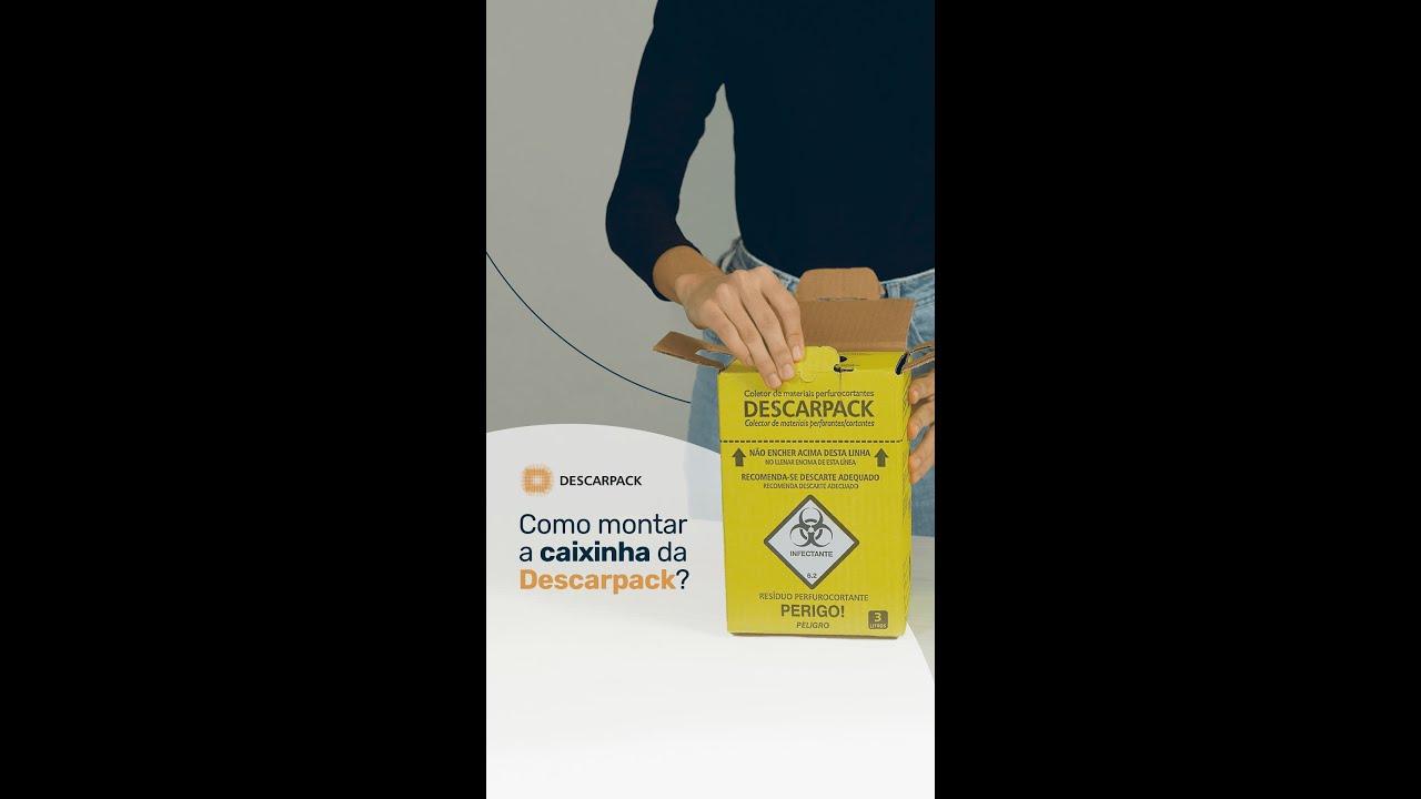 Como montar a caixinha da Descarpack? - YouTube