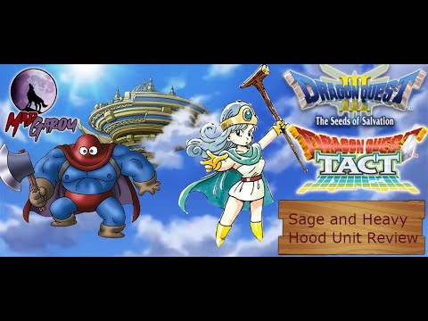 Dragon Quest Tact - DQ3 - Sage (female) and Heavy Hood Unit Review ...