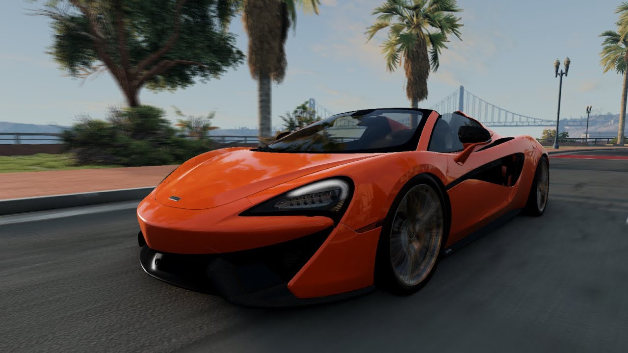 BeamNG| McLaren 570s Spider Cruise - YouTube