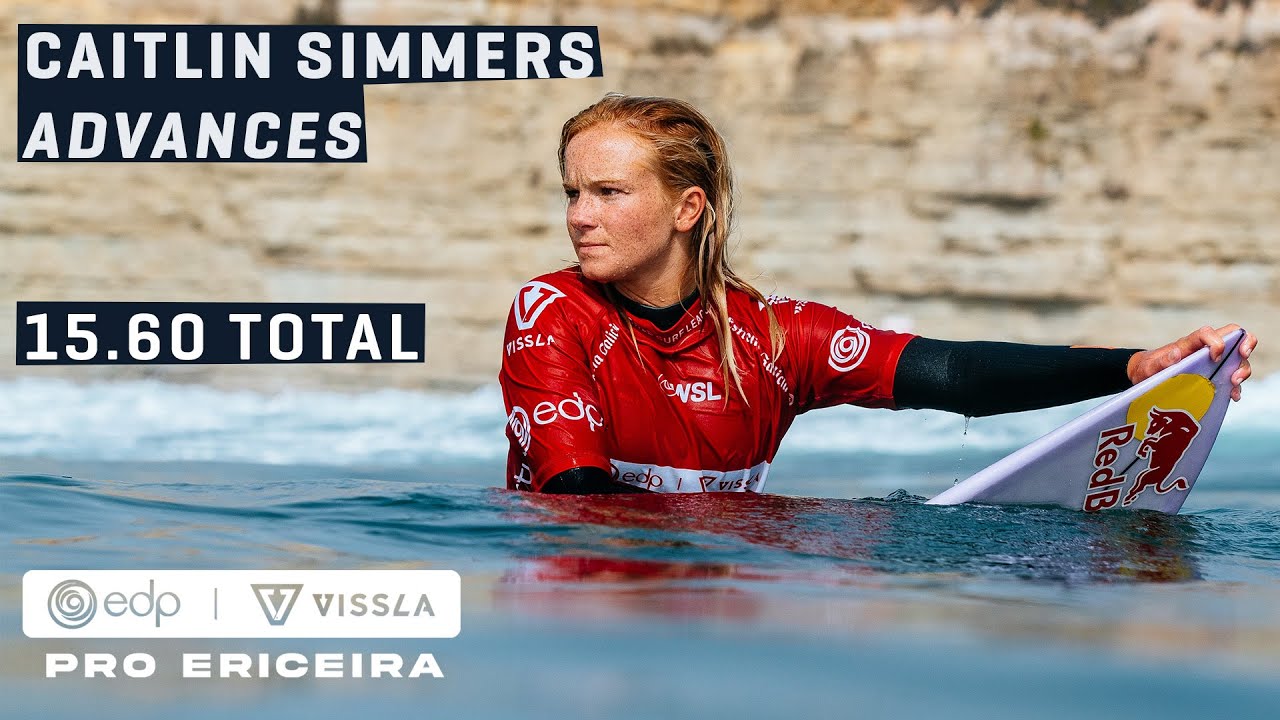 Caitlin Simmers Advances To The Round of 16 With A 15.60 Heat Total ...