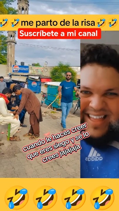 broma a mi amigo el siego que ve jajaja #humor #comedia #darwincomedia - YouTube