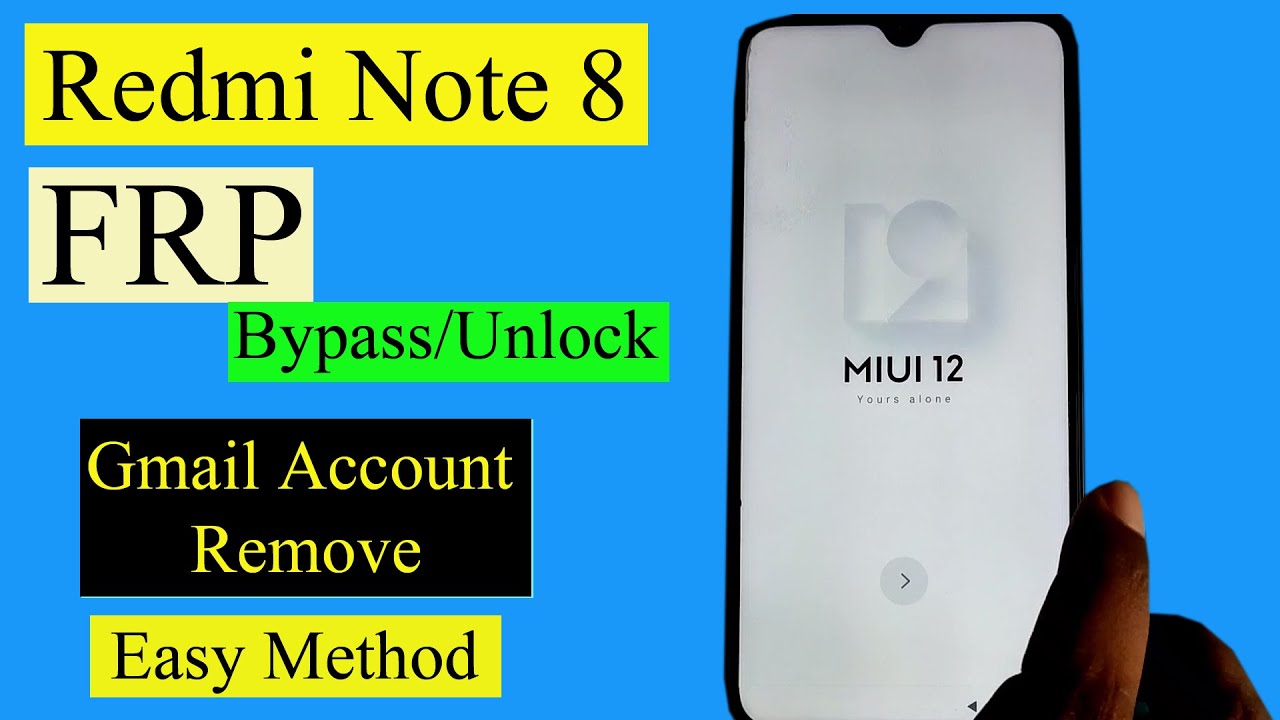 Redmi Note 8 Frp Bypass | Xiaomi Redmi Note 8 Google Account Unlock ...