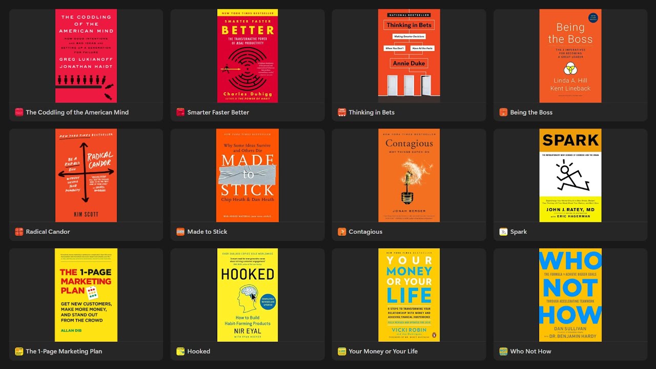 📕 How to Create a Virtual Book Library Using Notion! - YouTube