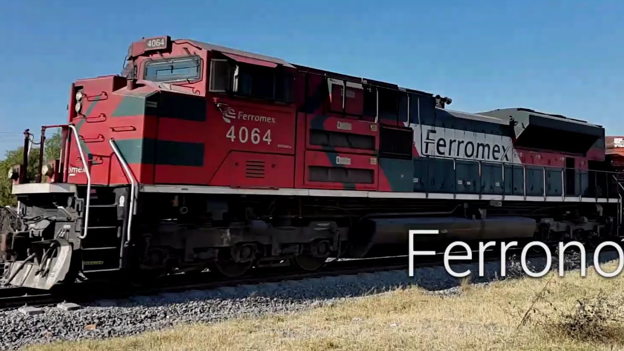 El Romo-Guadalajara con SD70ACe líder en León, Guanajuato. México NOAS ...