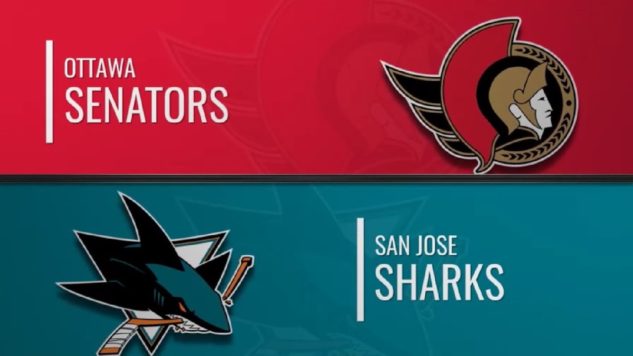 OTTAWA SENATORS VS SAN JOSE SHARKS | ALL GOALS | HIGHLIGHTS | BEST ...