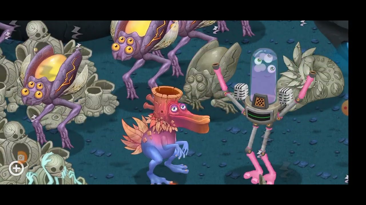 I get the new monster monoculus in my singing monster - YouTube