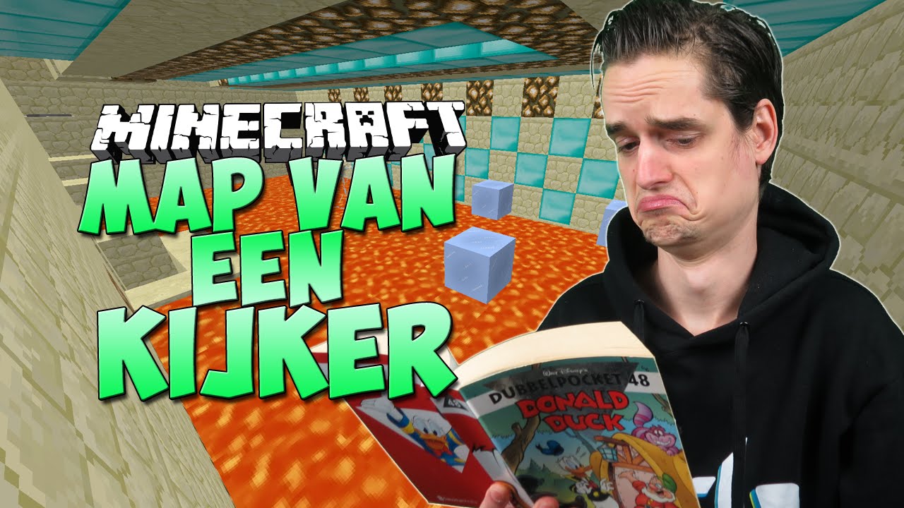 IK LEES JOU ALS EEN BOEK - Minecraft Map van een Kijker - YouTube