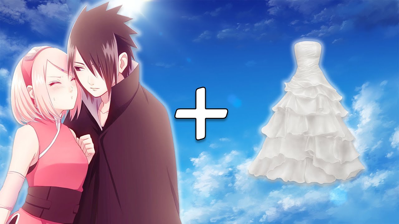 Naruto Characters in Wedding Dress - YouTube