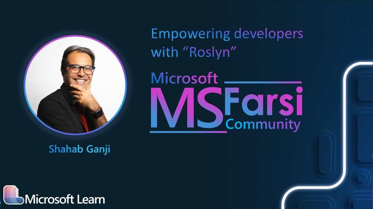 Shahab Ganji - Empowering developers with "Roslyn" - YouTube