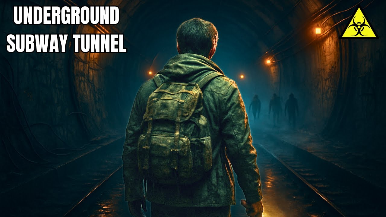 Survive in UNDERGROUND SUBWAY TUNNEL in a Zombie Apocalypse — GOOD or ...
