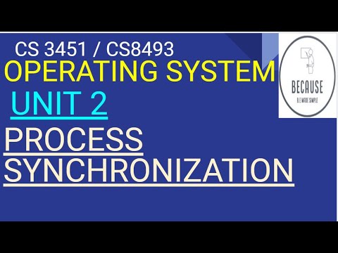 2.8 Process Synchronization and Producer Consumer problem in Tamil ...