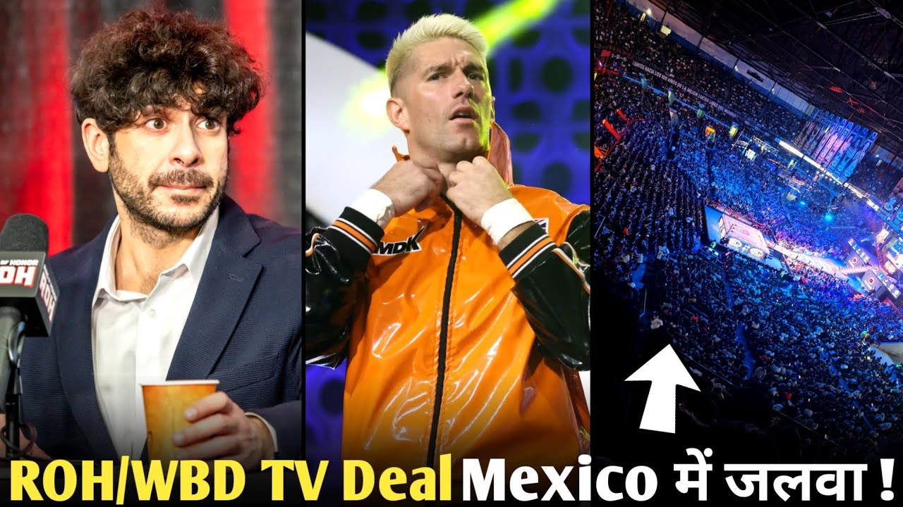 OMG! ROH TV Deal with WBD Tease🫣| AEW Wrestler Invade CMLL | AEW ...
