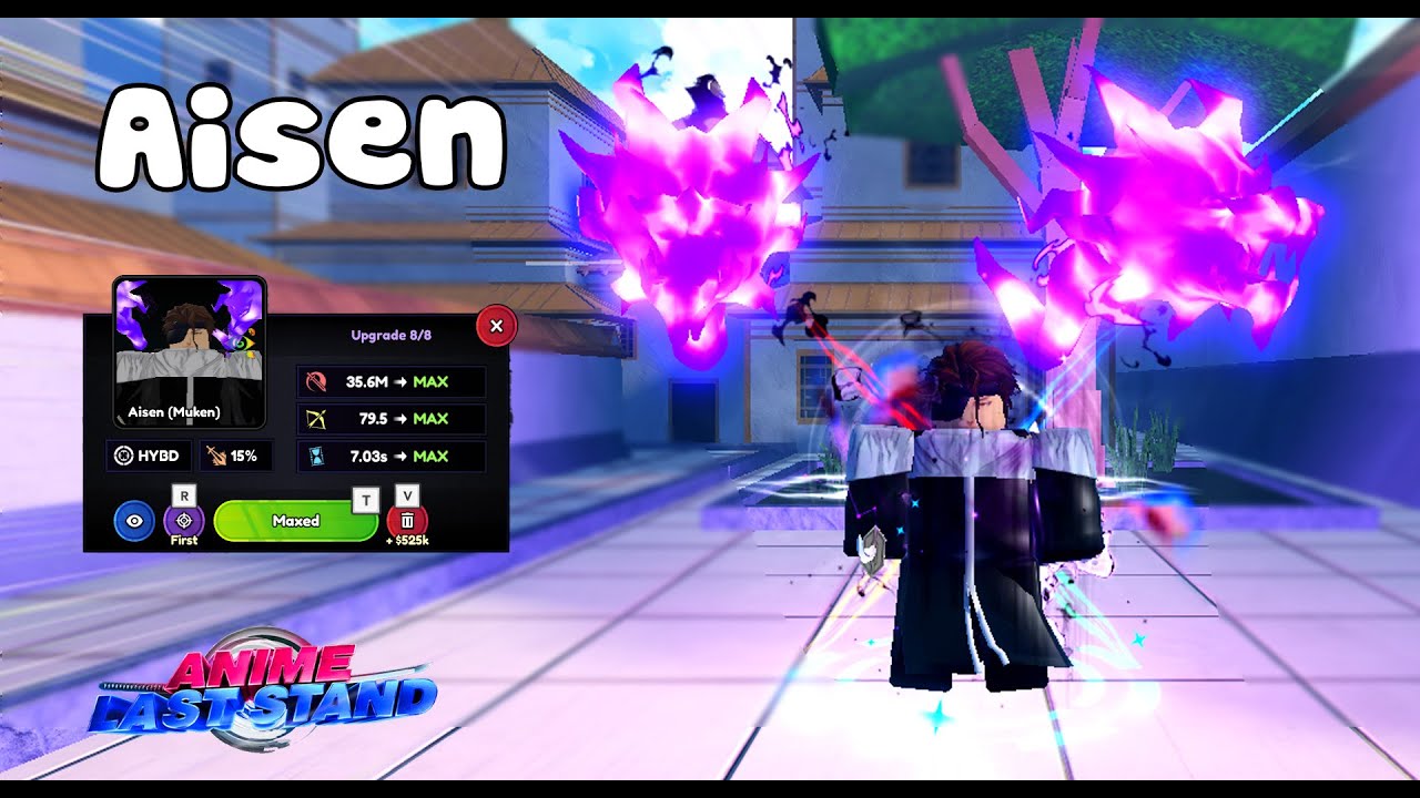 Aisen Unit Trong Raid Mới - Anime Last Stand | ROBLOX - YouTube