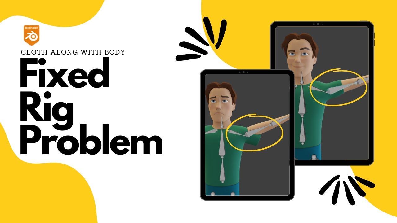 How to move hands along with the clothes (Rigging Tutorial) - YouTube