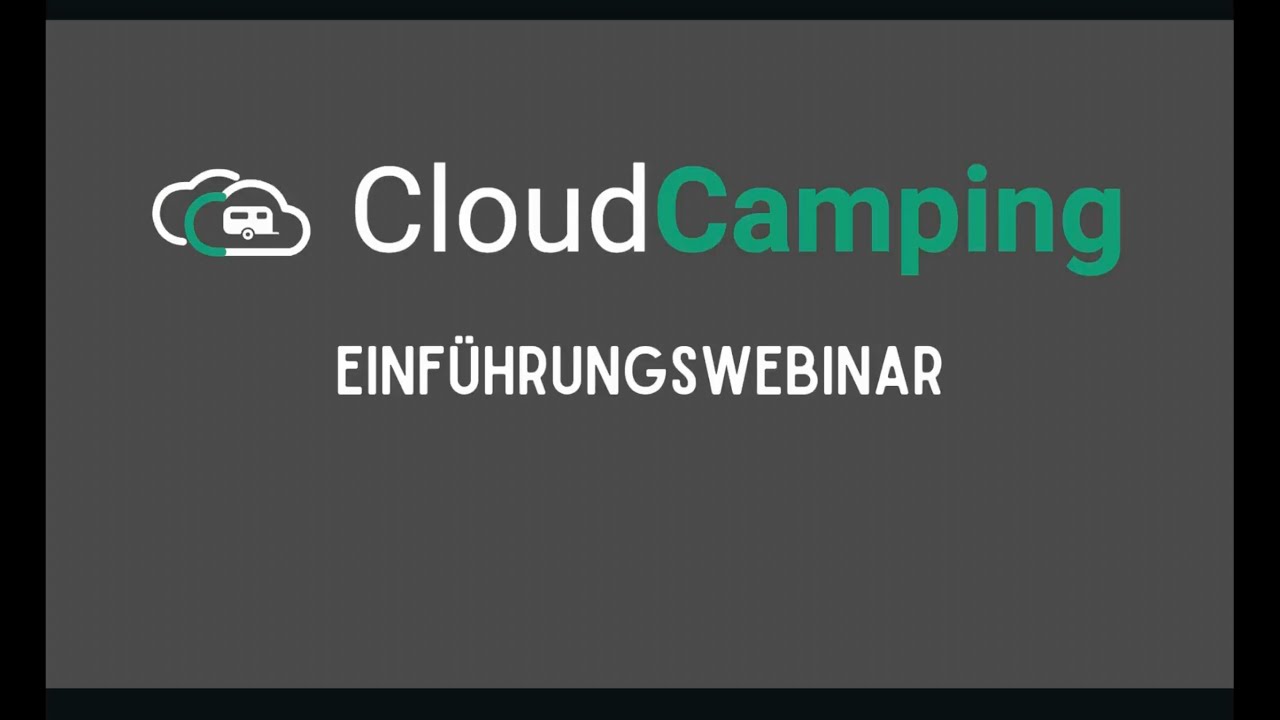 CloudCamping WEBINAR: Vorstellung, Einführung, Features - YouTube
