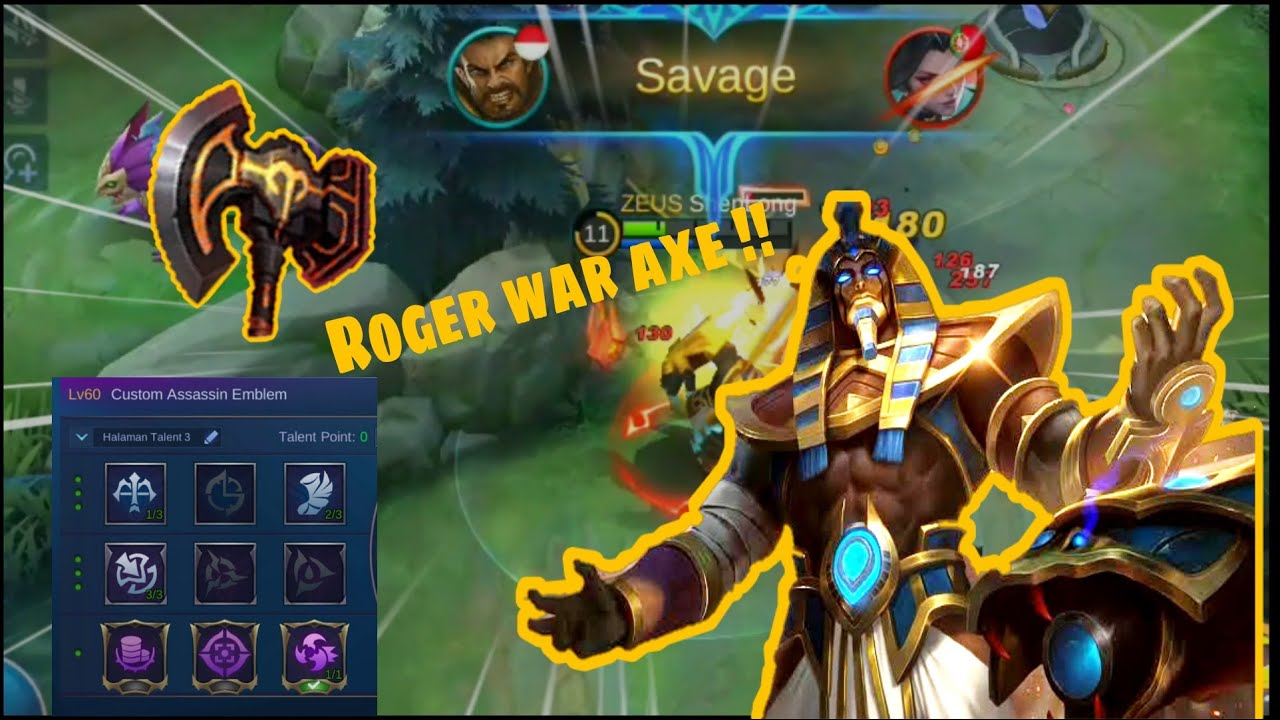 Best build roger 2021 and rotation - YouTube