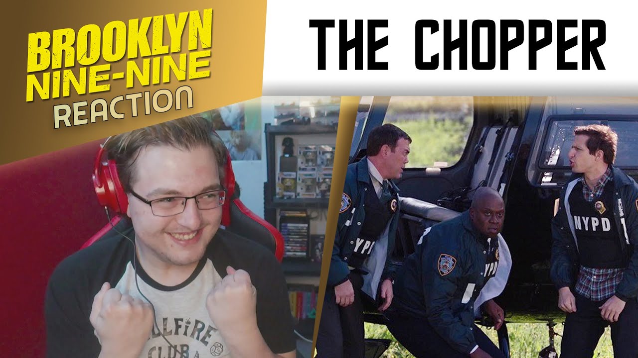 Brooklyn Nine-Nine 2x22 "The Chooper" Reaction - YouTube