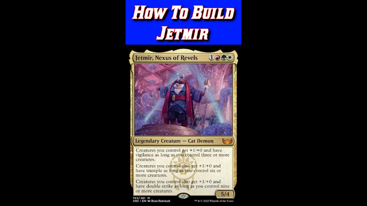 How To Build Jetmir Nexus of Revels | New Capenna - YouTube
