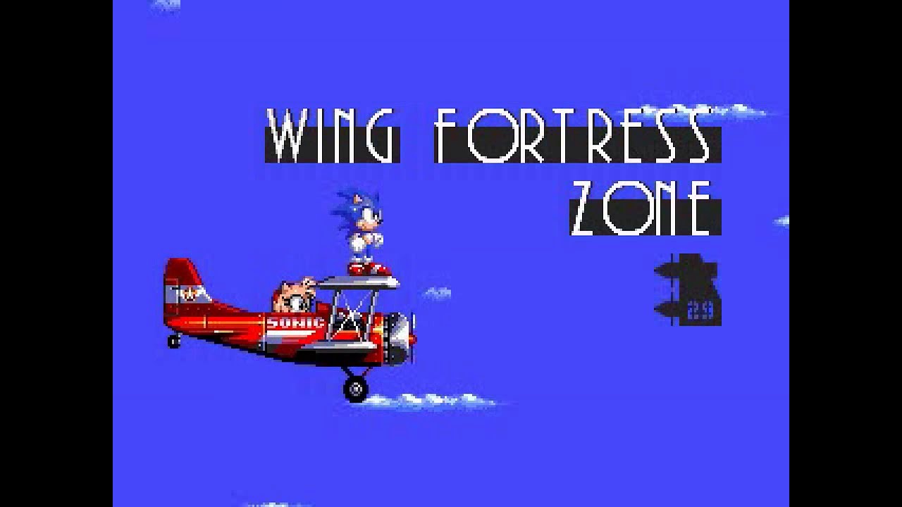 Sonic the Hedgehog 2 Heroes Wing Fortress Zone (Sonic) - YouTube