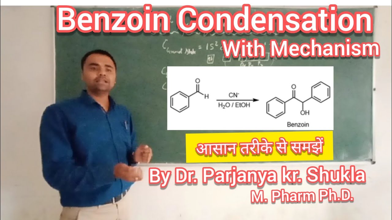 Benzoin Condensation Reaction | Mechanism in simple and easy way - YouTube