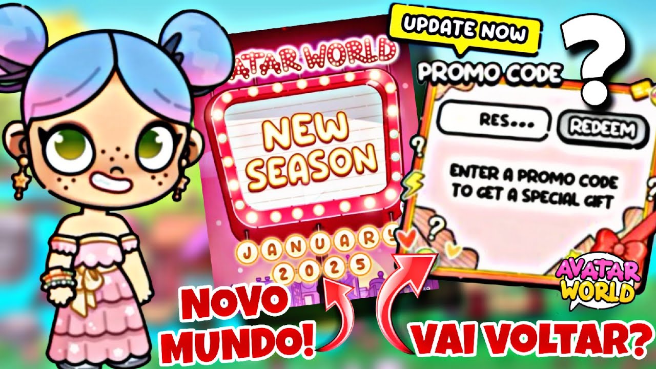 DUAS MEGA NOVIDADES NO AVATAR WORLD! PAZU GAMES - YouTube