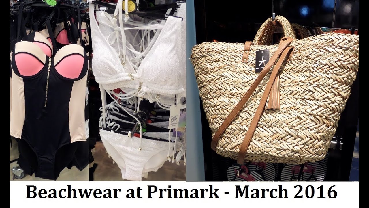Primark Bikinis, Swimwear & Beachwear | March 2016 | IlovePrimark - YouTube