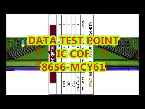 DATA TEST POINT IC COF 8656-MCY61 - YouTube
