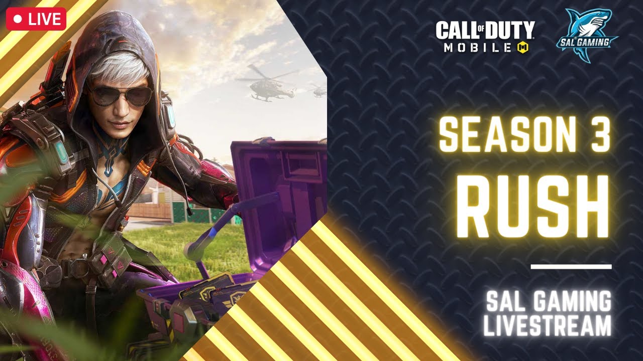 Season 3 RUSH | Road to 1k Subscribers | Call of Duty Mobile - YouTube