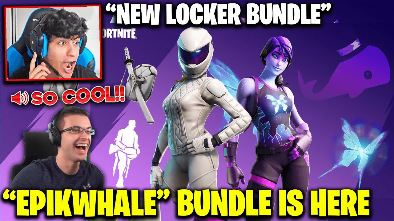 Streamers React To EpikWhale Bundle In Fortnite Item Shop Today - YouTube