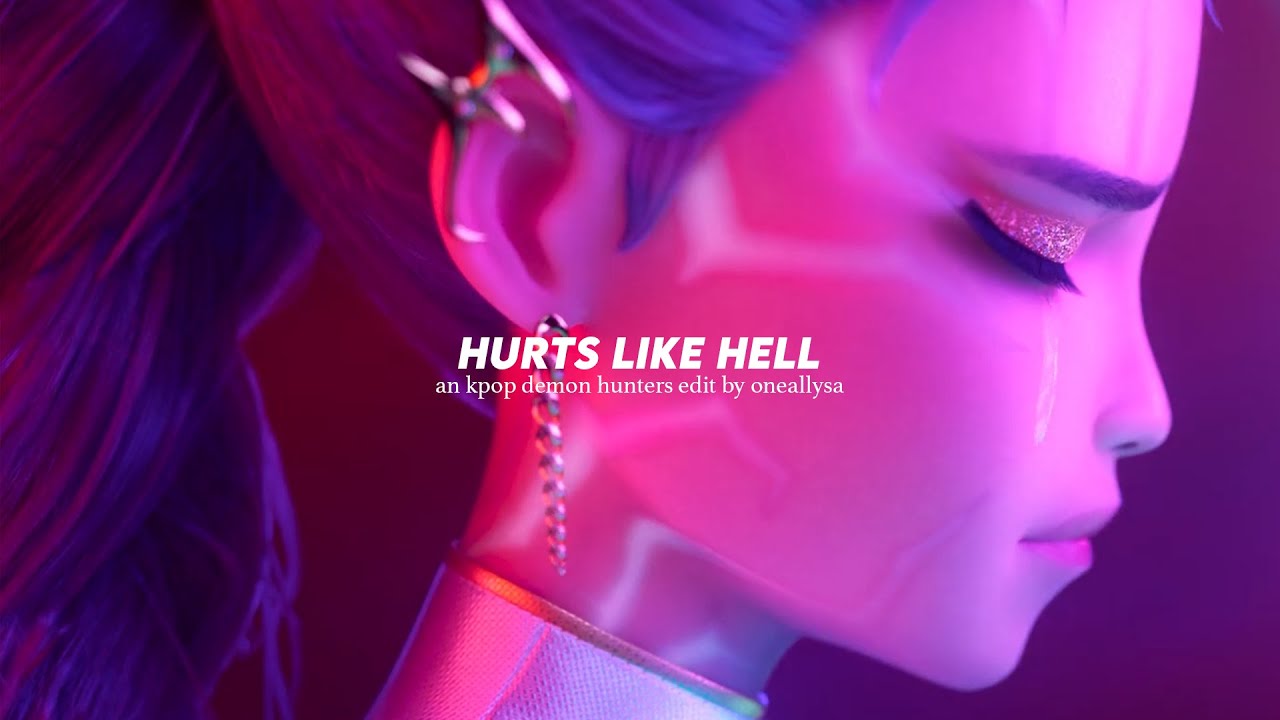 Rumi & Jinu || Hurts Like Hell - YouTube
