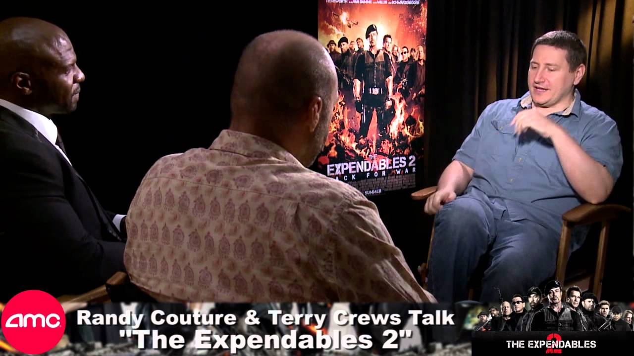 Randy Couture & Terry Crews Talk The Expendables 2 - YouTube