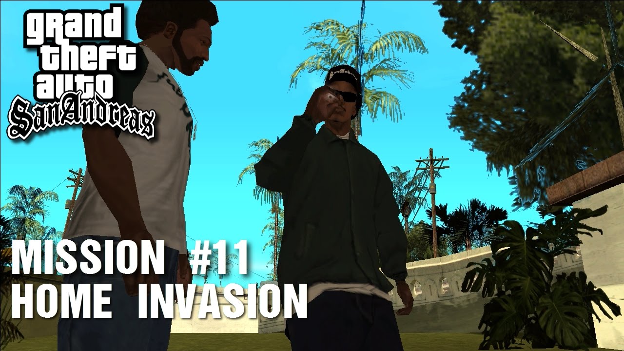 GTA: San Andreas - Mission #11 - Home Invasion - YouTube