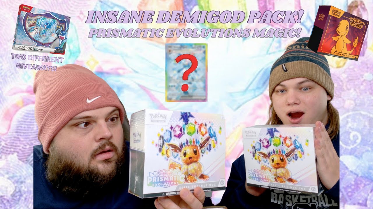 INSANE God Pack From Prismatic Evolutions ETB! - YouTube