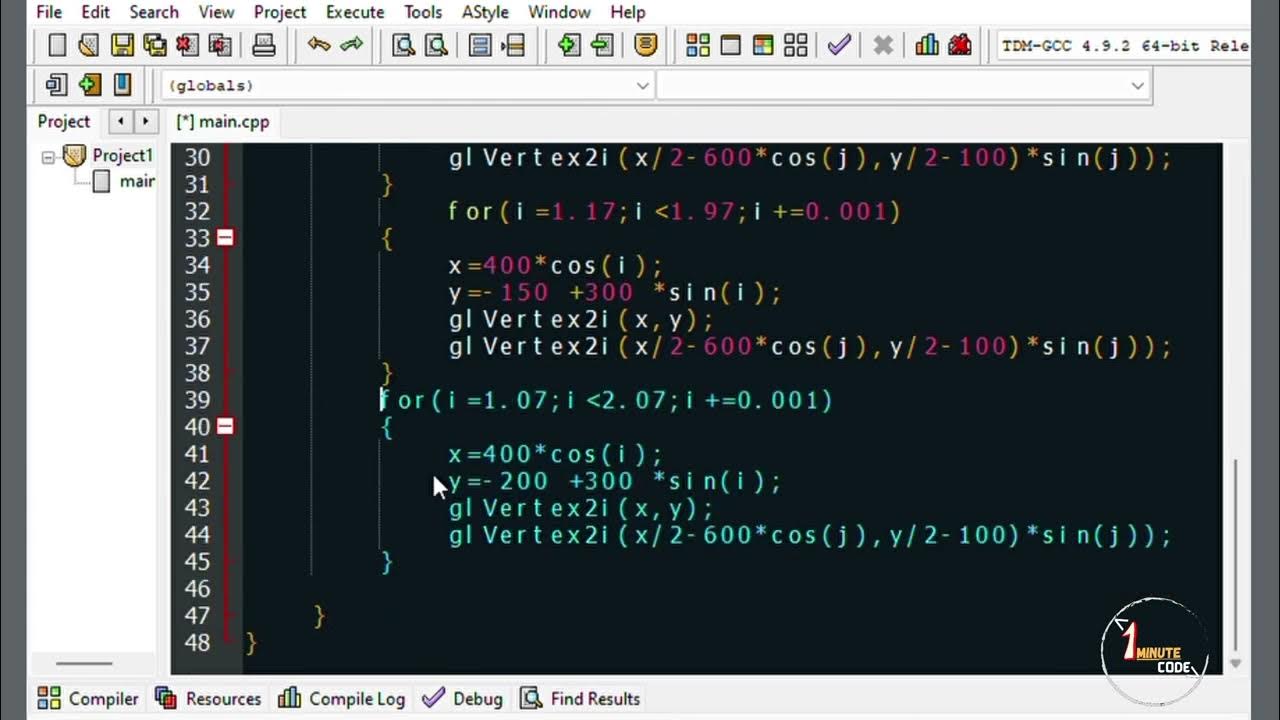Making Animation Revolving Planet using cpp in openGL - YouTube