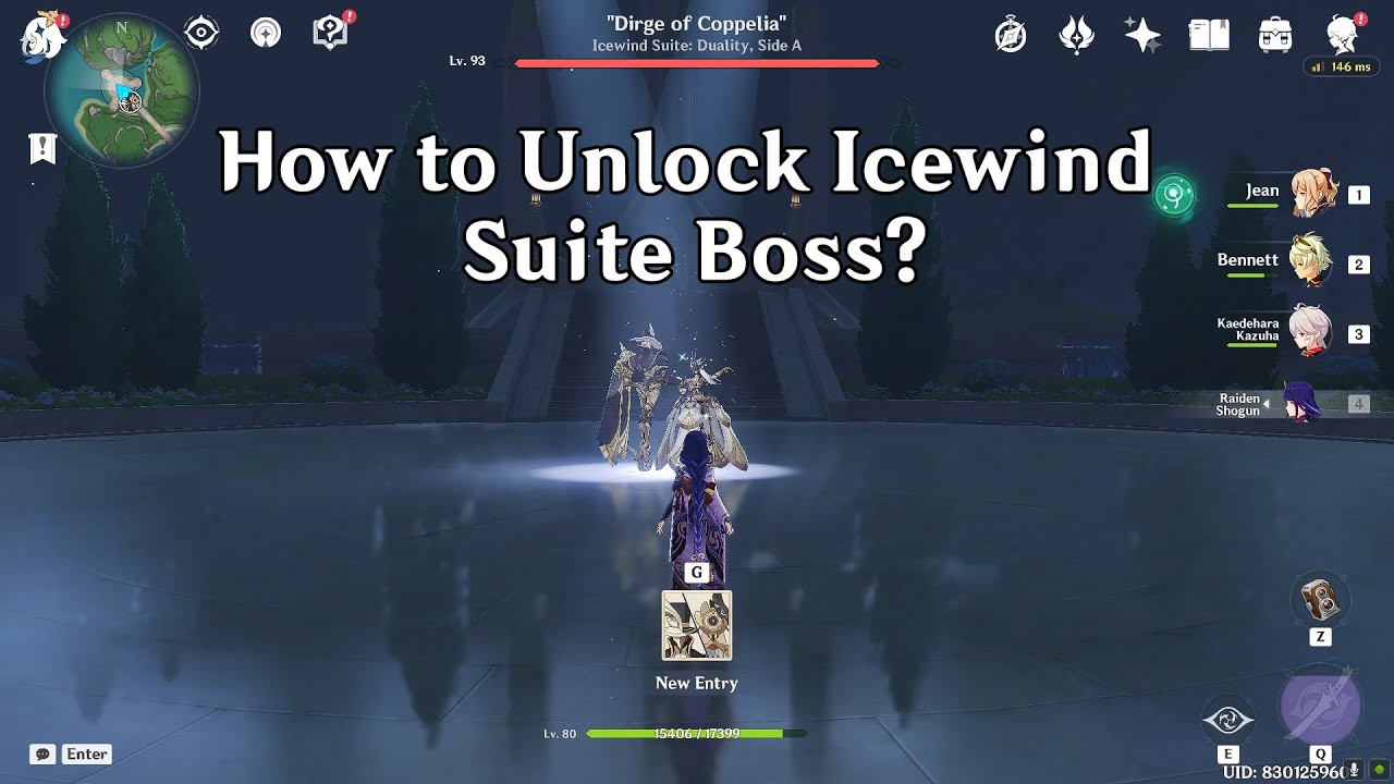 How to Unlock Icewind Suite Boss Battle | Genshin Impact - YouTube