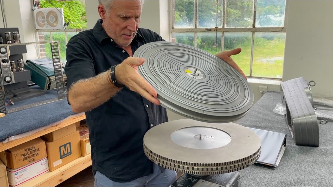 OMA on the Neumann Cutting Lathe & Direct Drive Turntables - YouTube