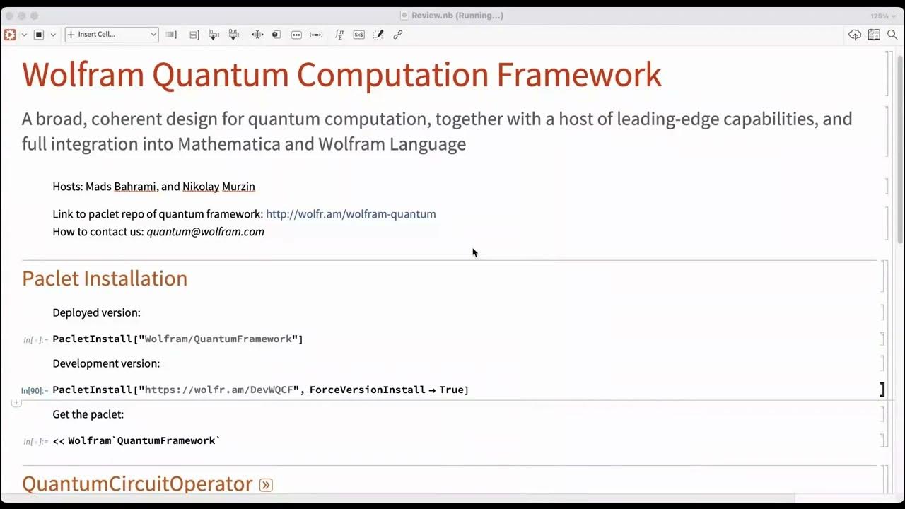 Wolfram Quantum Framework Study Group: What Is the Wolfram Quantum Framework? - YouTube
