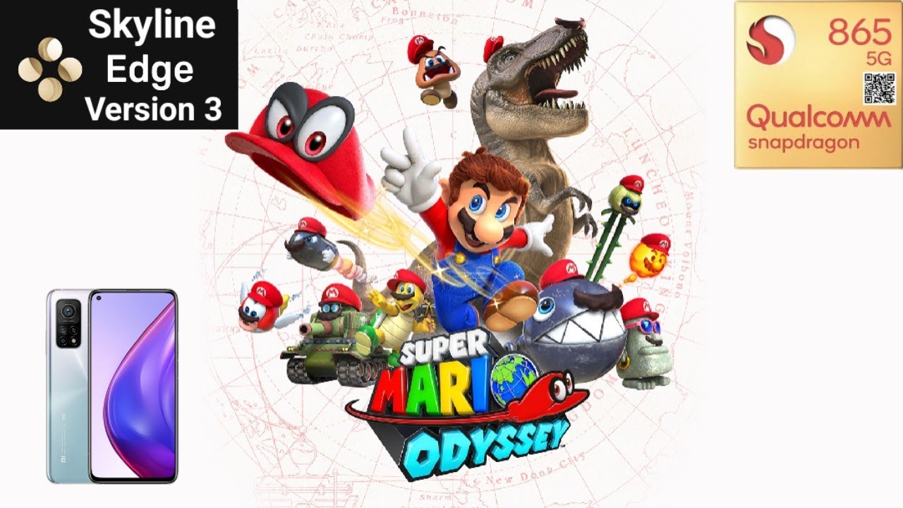 Super Mario Odyssey Skyline Edge v3 | Snapdragon 865 | Xiaomi Mi 10T ...