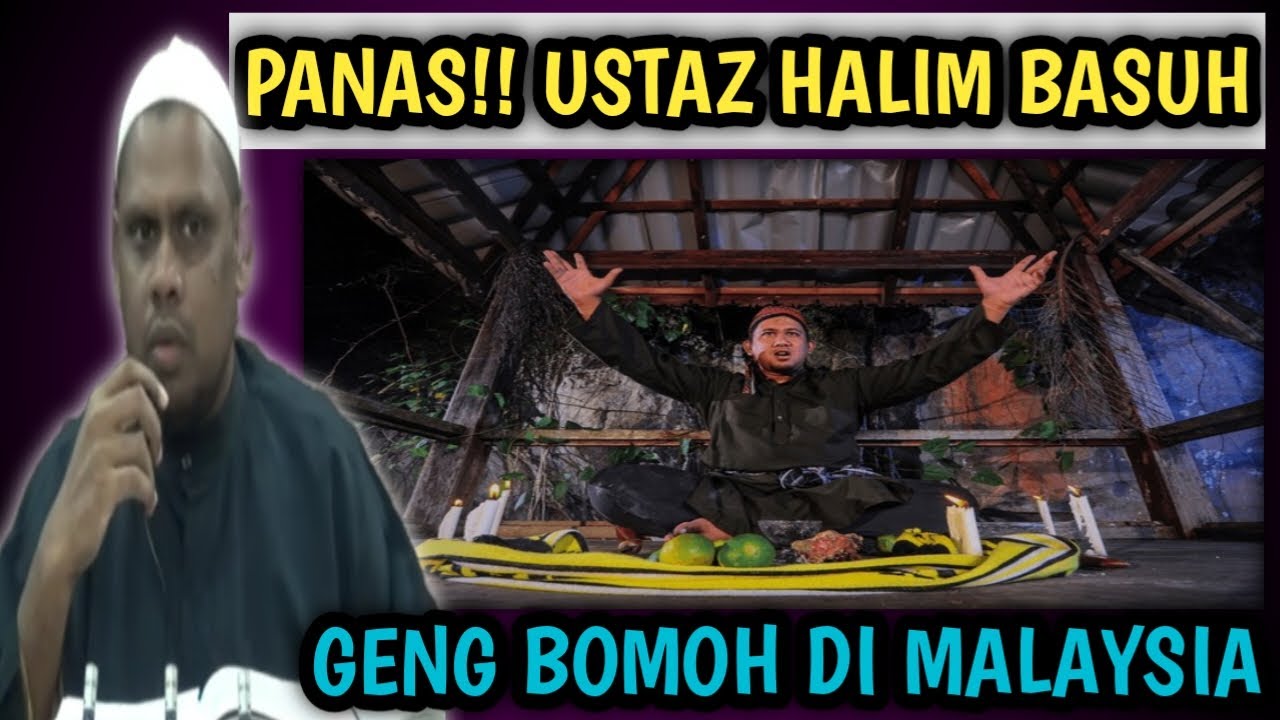 USTAZ HALIM HASSAN VS BOMOH MALAYSIA - YouTube