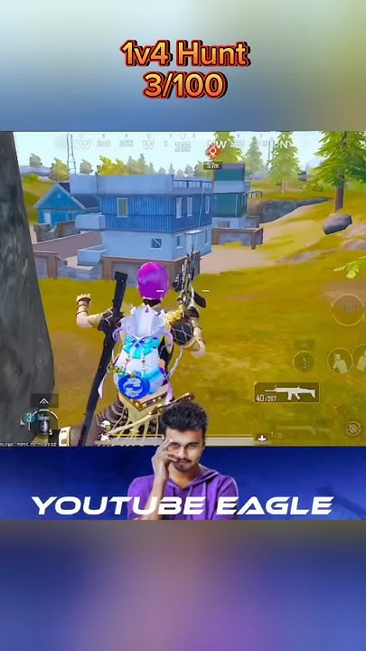 Quick 1v4 #youtubeeagle #youtubeeagleislive #bgmi #pubg #1vs4 - YouTube