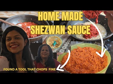 Home Made Shezwan Sauce | #schezwansauce #recipe #shezwan #goanvlogger ...
