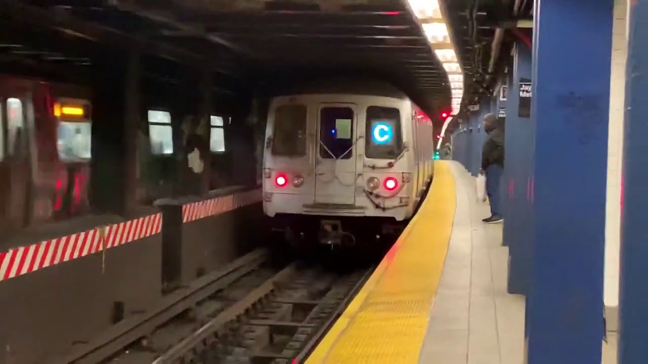 R46 C and R179/Lemon A departing Jay Street-MetroTech - YouTube