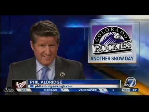 Phil Aldridge Sports Anchor Spring 2013 KMGH-TV ABC7 Denver, Colorado ...